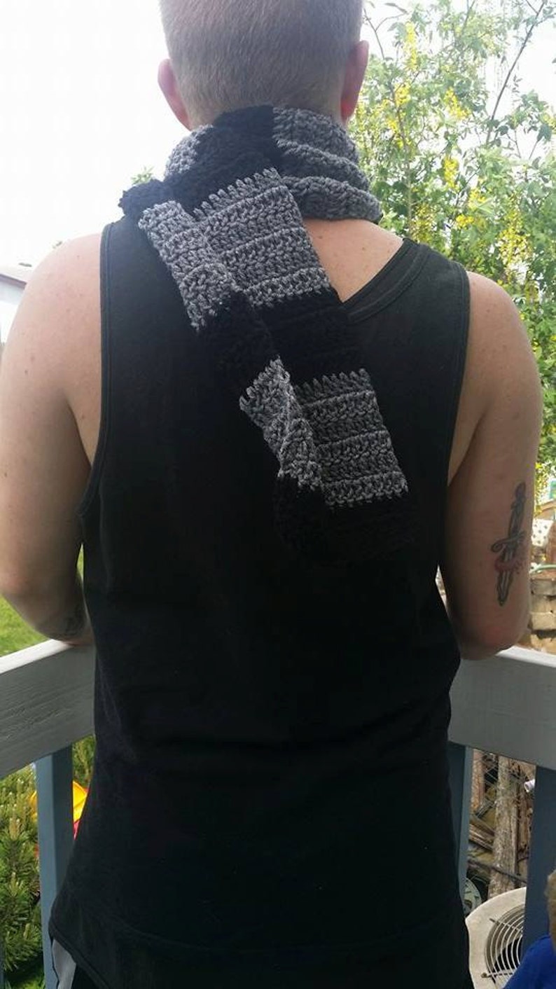 Despicable Me Minions Inspired Gru Scarf - Multiple Sizes - Etsy