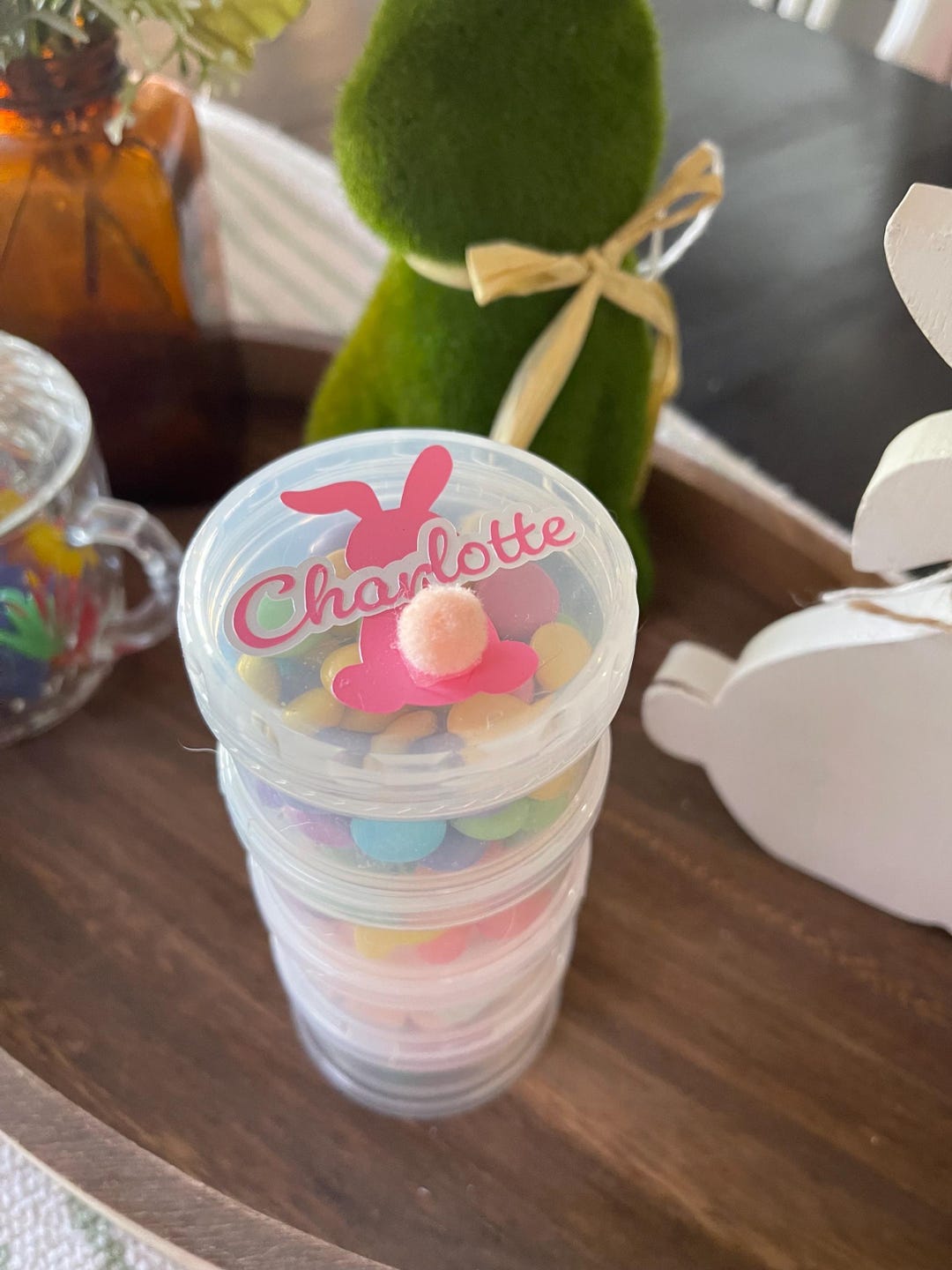 Stackable Candy/snack Containers -with Personalization - Etsy