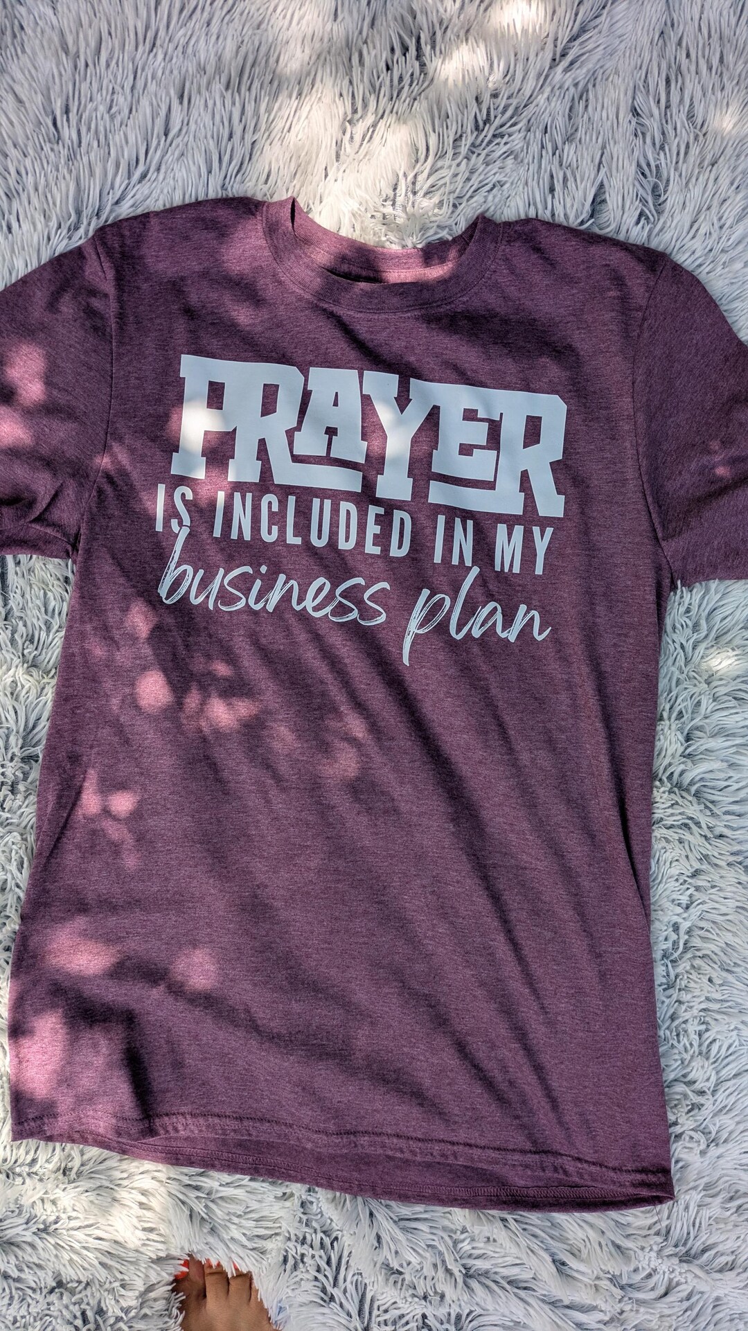 Prayer is Included in My Business Plan Shirt – Faith Christian Business ...