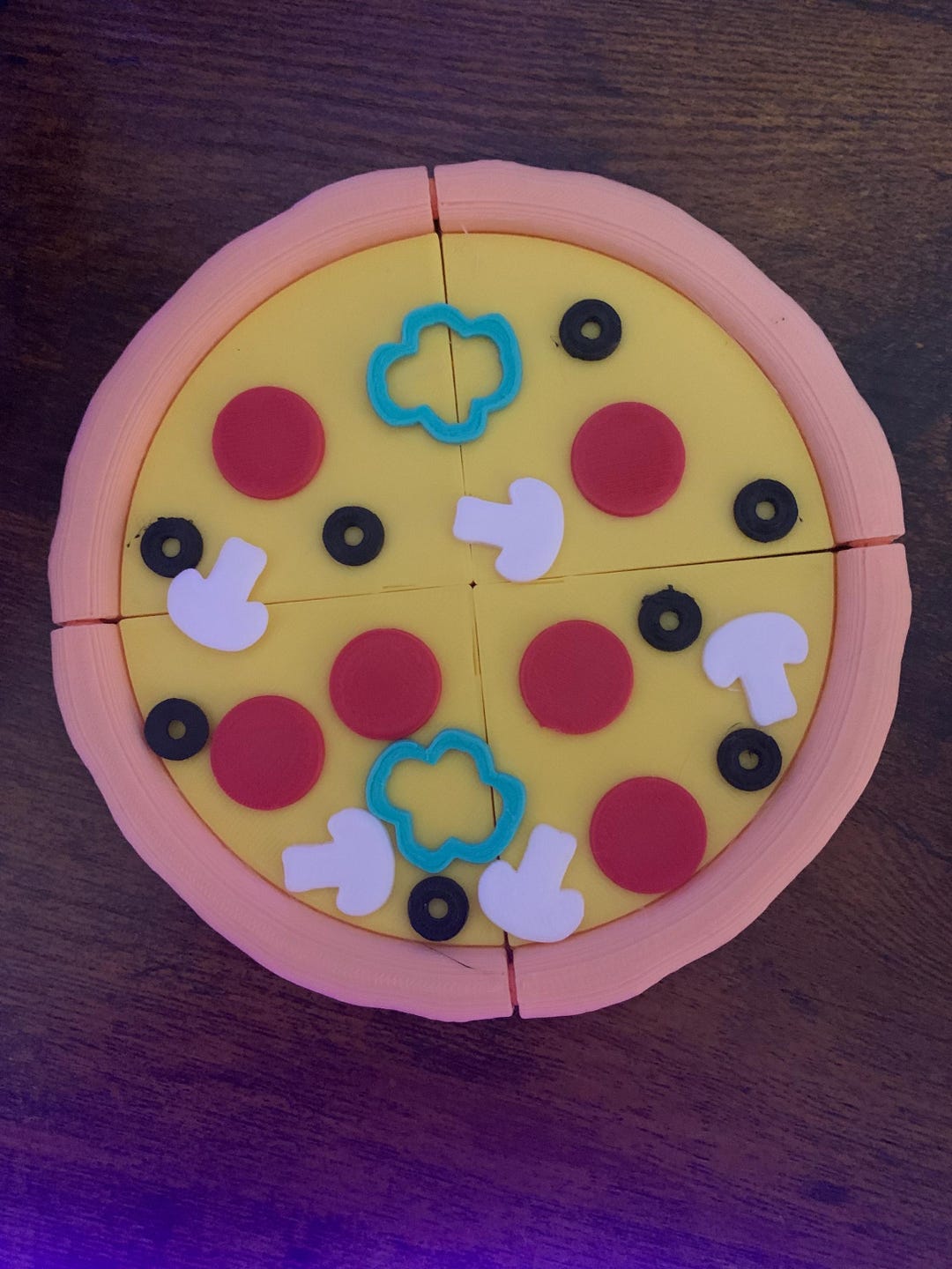3d Printed Pizza Etsy