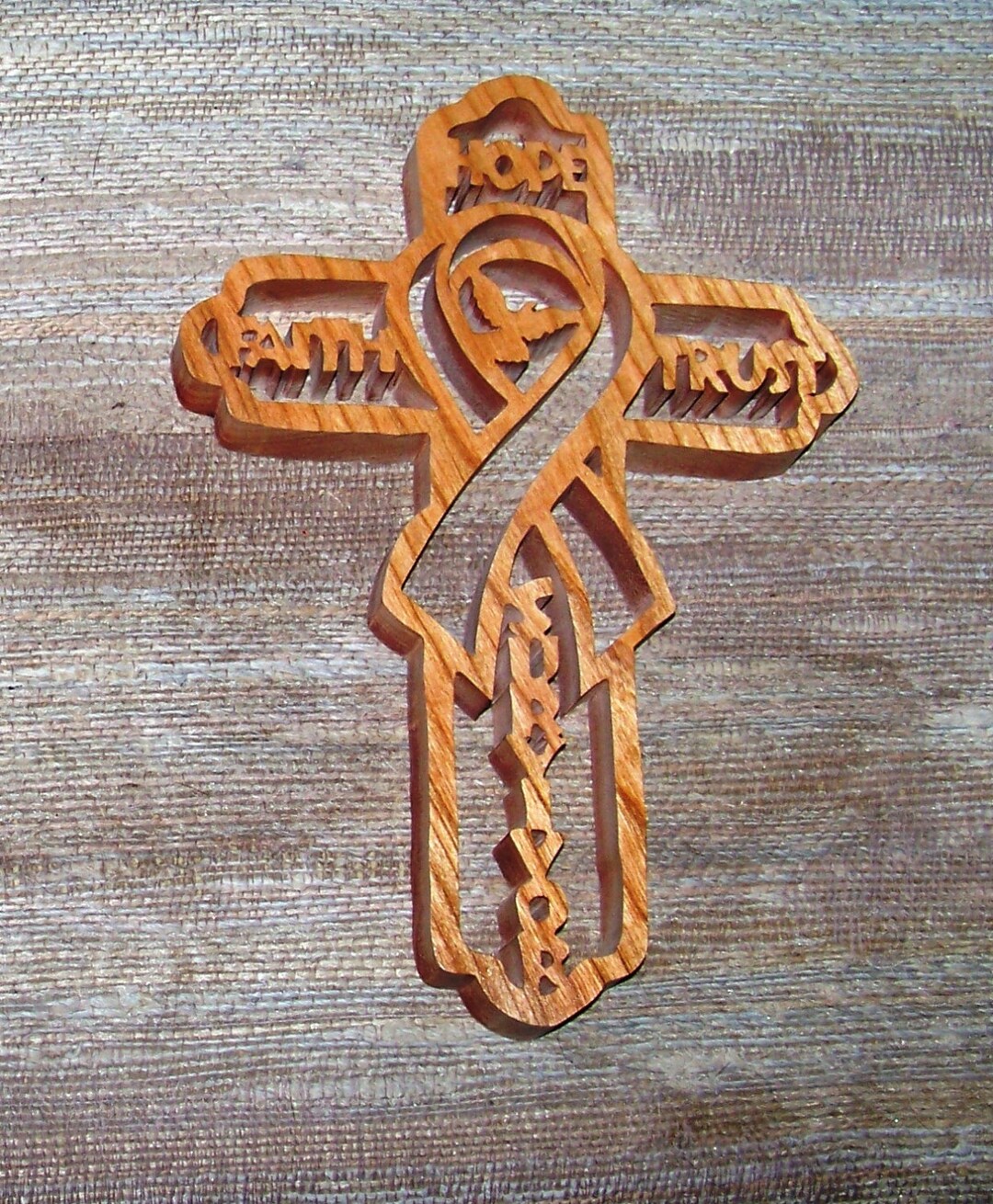 Cancer Survivor Cross - Etsy