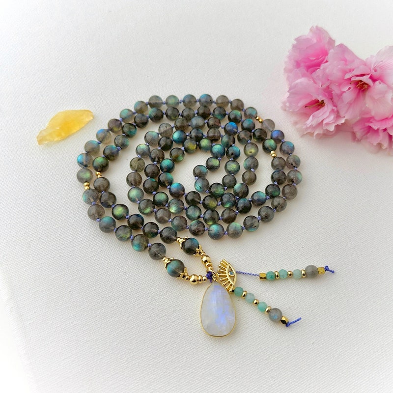 Mala Necklace - Etsy