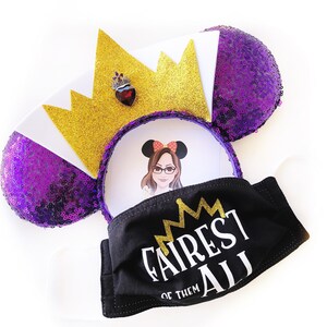 Queen Mouse Ears - Etsy