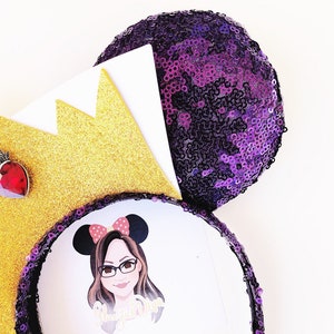 Queen Mouse Ears - Etsy