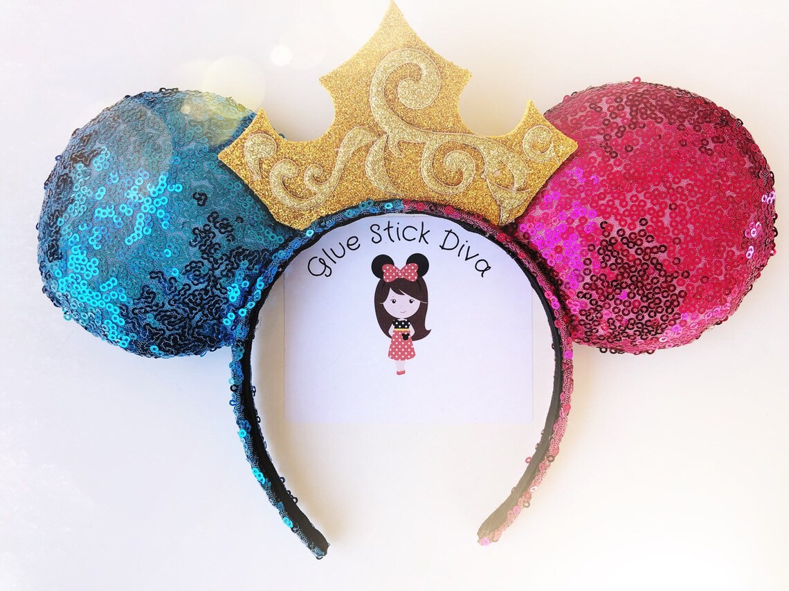 Sleepy Princess Mouse Ears | Etsy
