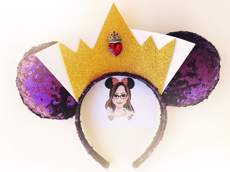 Queen Mouse Ears - Etsy