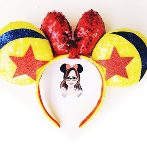 Yellow Ball Mouse Ears - Etsy