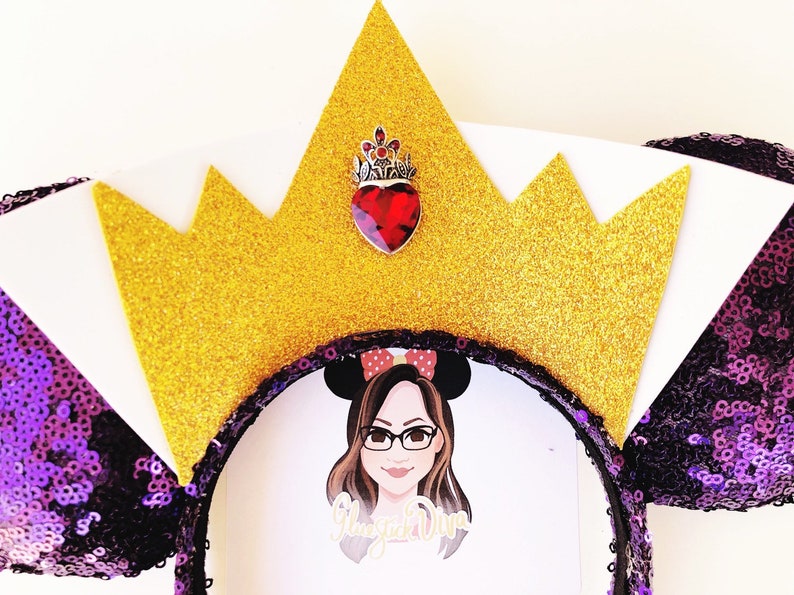 Queen Mouse Ears - Etsy