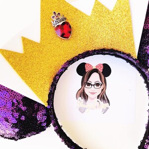 Queen Mouse Ears - Etsy