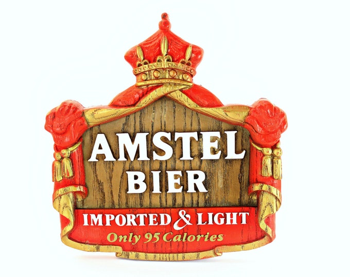 Vintage Amstel Beer Sign 1981 Amstel Bier Sign 1981 Amstel - Etsy