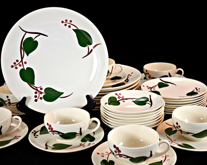 Blue Ridge Pottery, Stanhome Ivy, Stanhome Ivy Dinnerware, Southern ...
