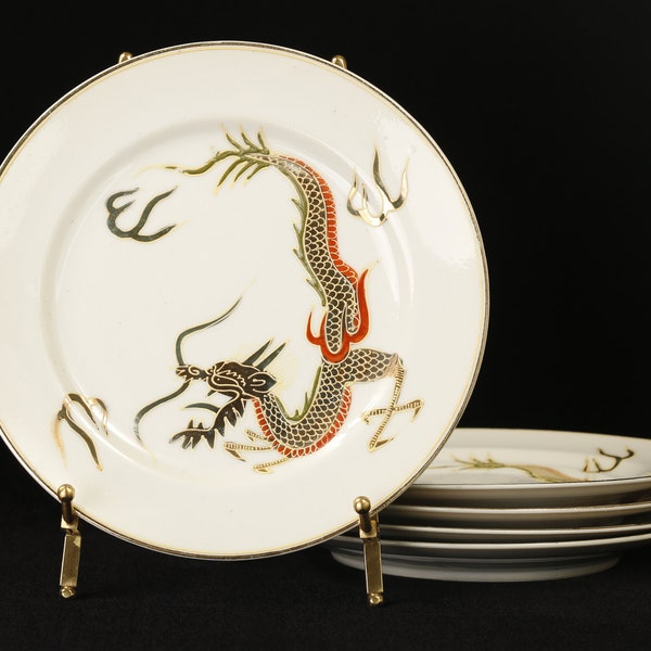 Dragon Plates - Etsy