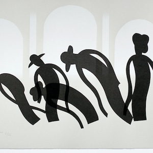 Ghosting - Screen Print - Etsy