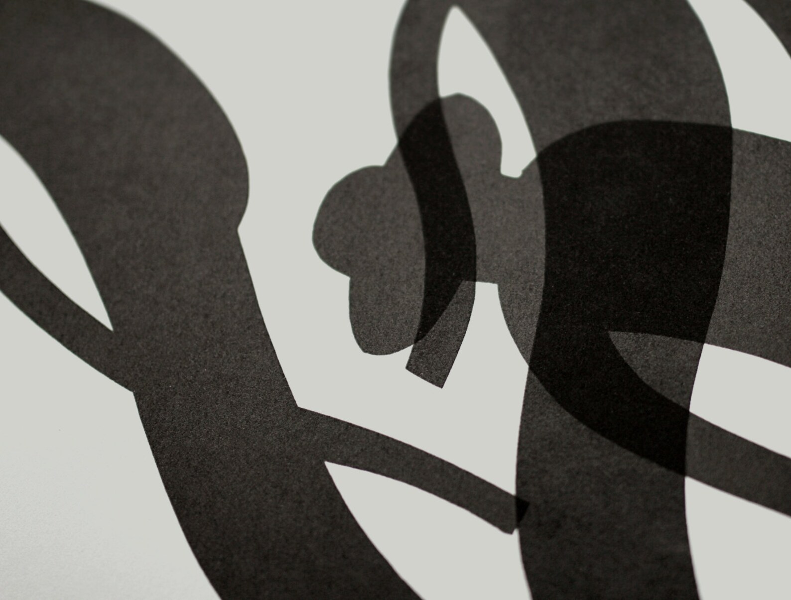 Ghosting Screen Print - Etsy