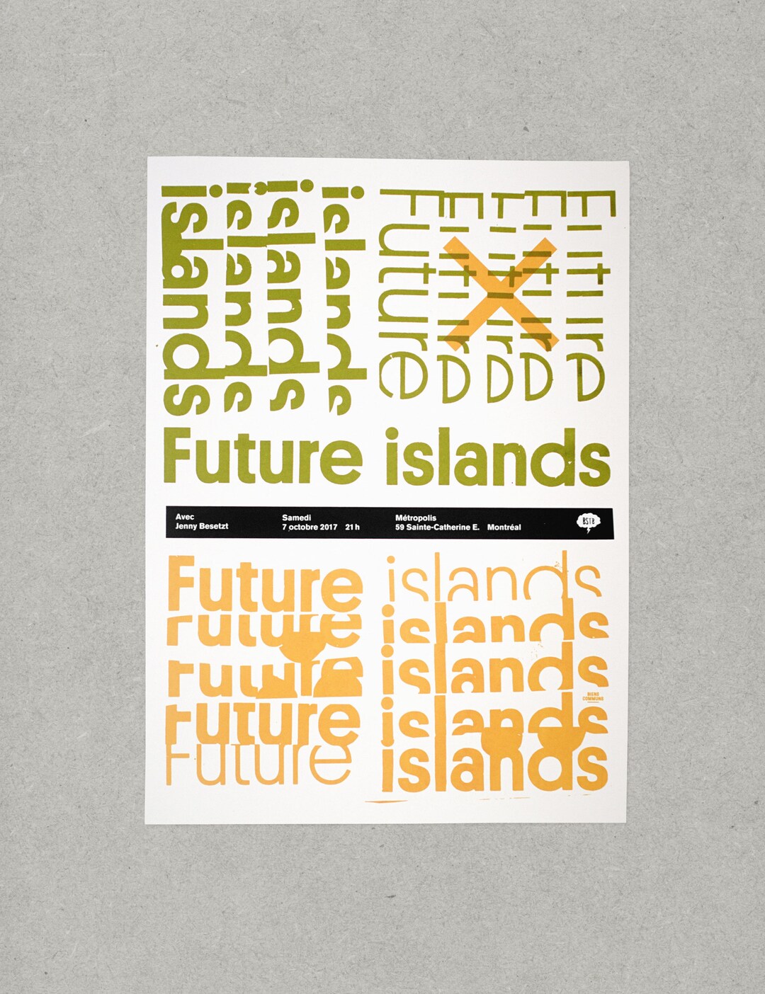 Future Islands Concert Poster - Etsy