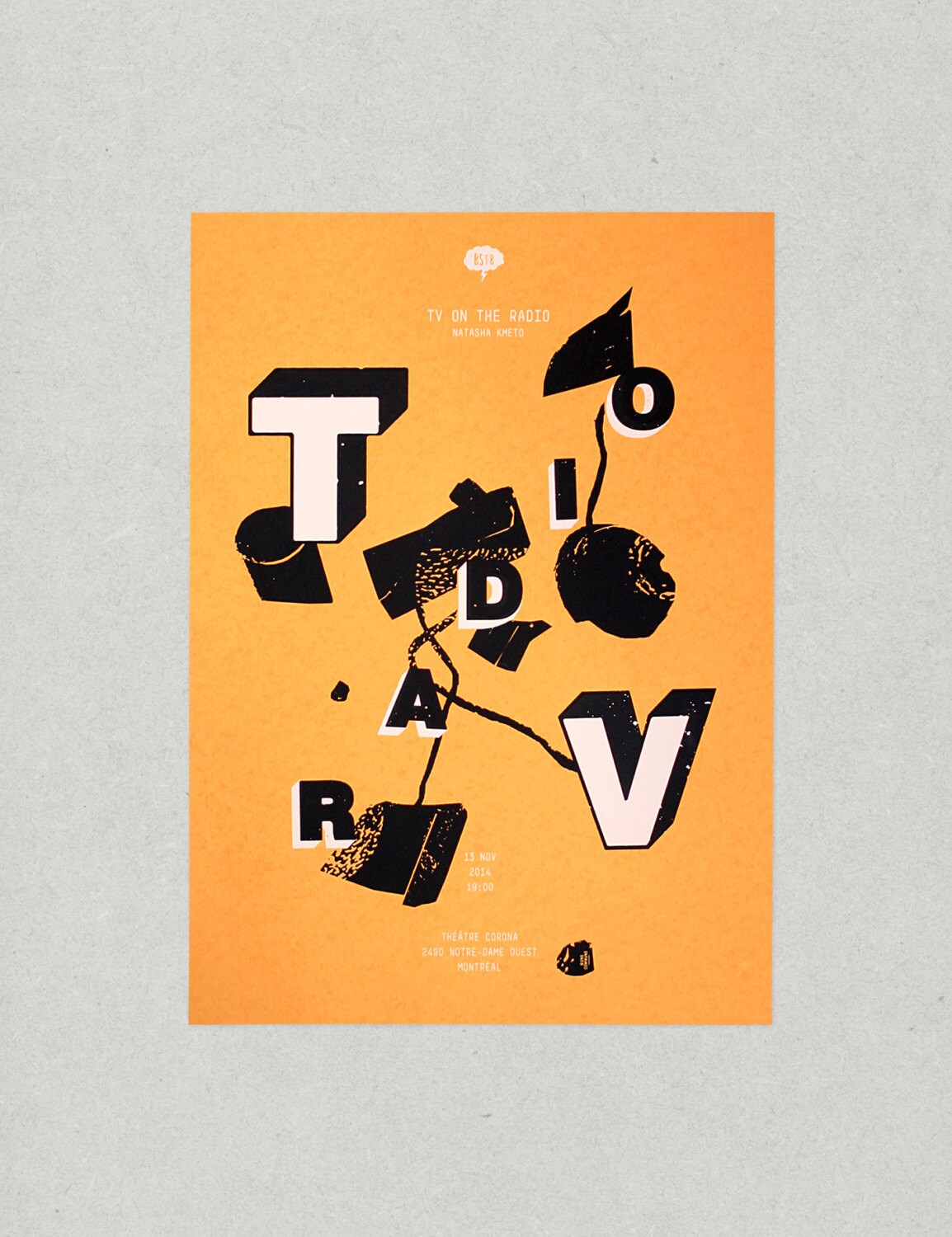 Tv on the Radio Concert Poster - Etsy