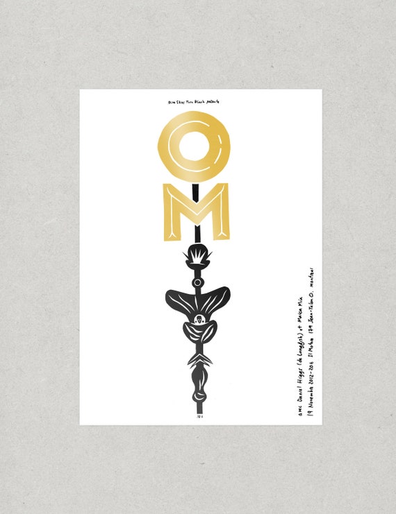 Om Concert Poster | Etsy