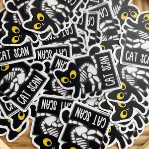 Halloween Sticker, CAT Scan, Healthcare Humor, Healthcare Gift, CT ...