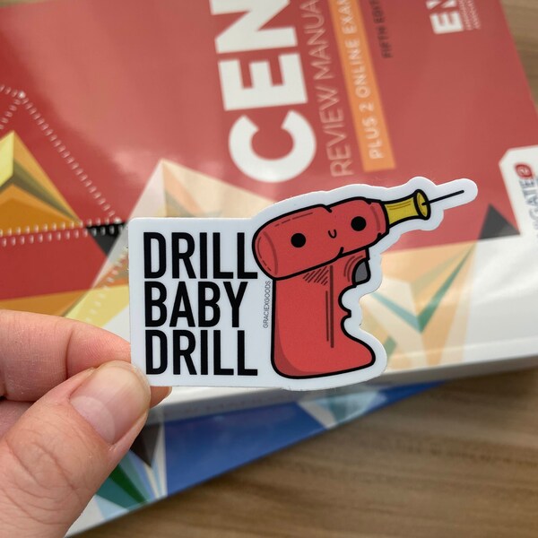 Drill Stickers - Etsy