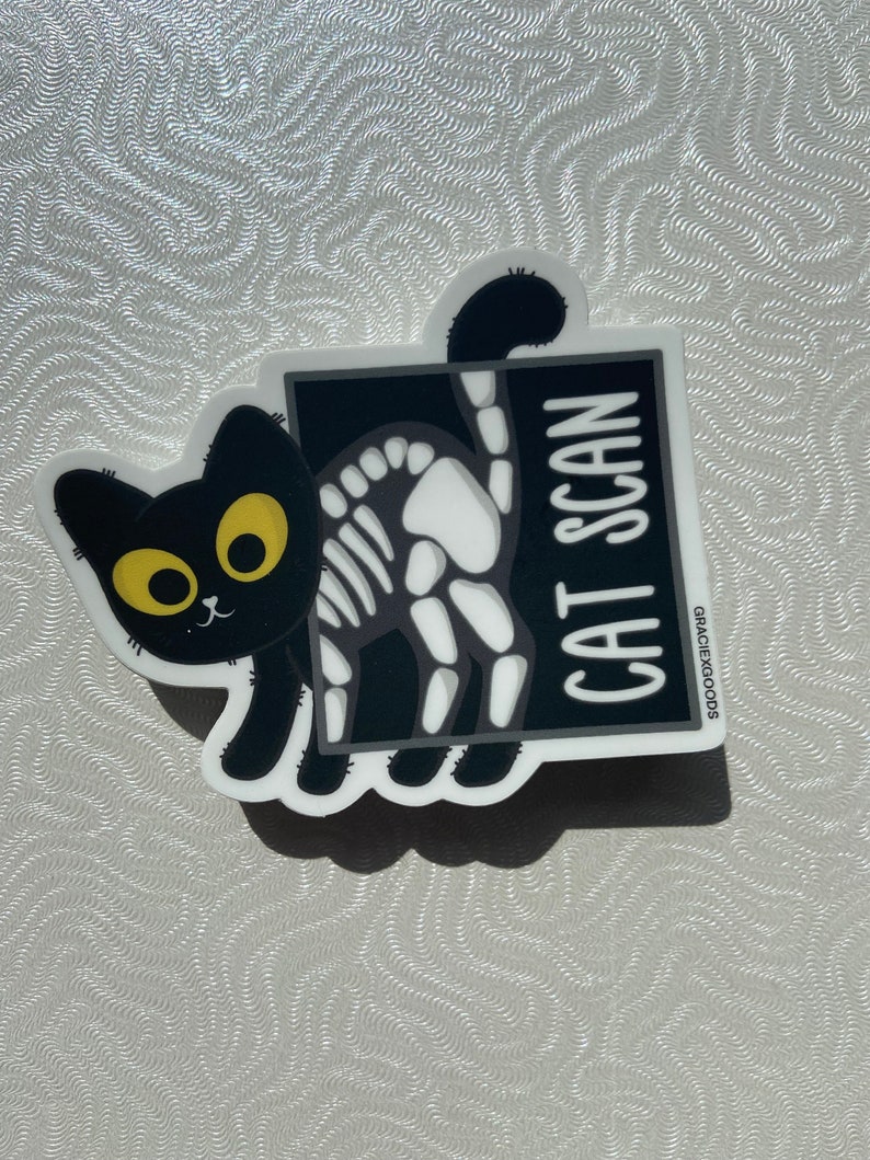 Halloween Sticker CAT scan healthcare humor healthcare | Etsy