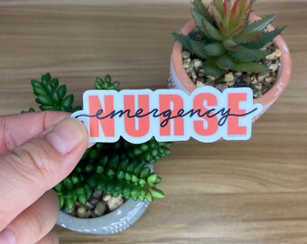 Emergency Department Stickers ER Nurse Emergency Room Tech - Etsy
