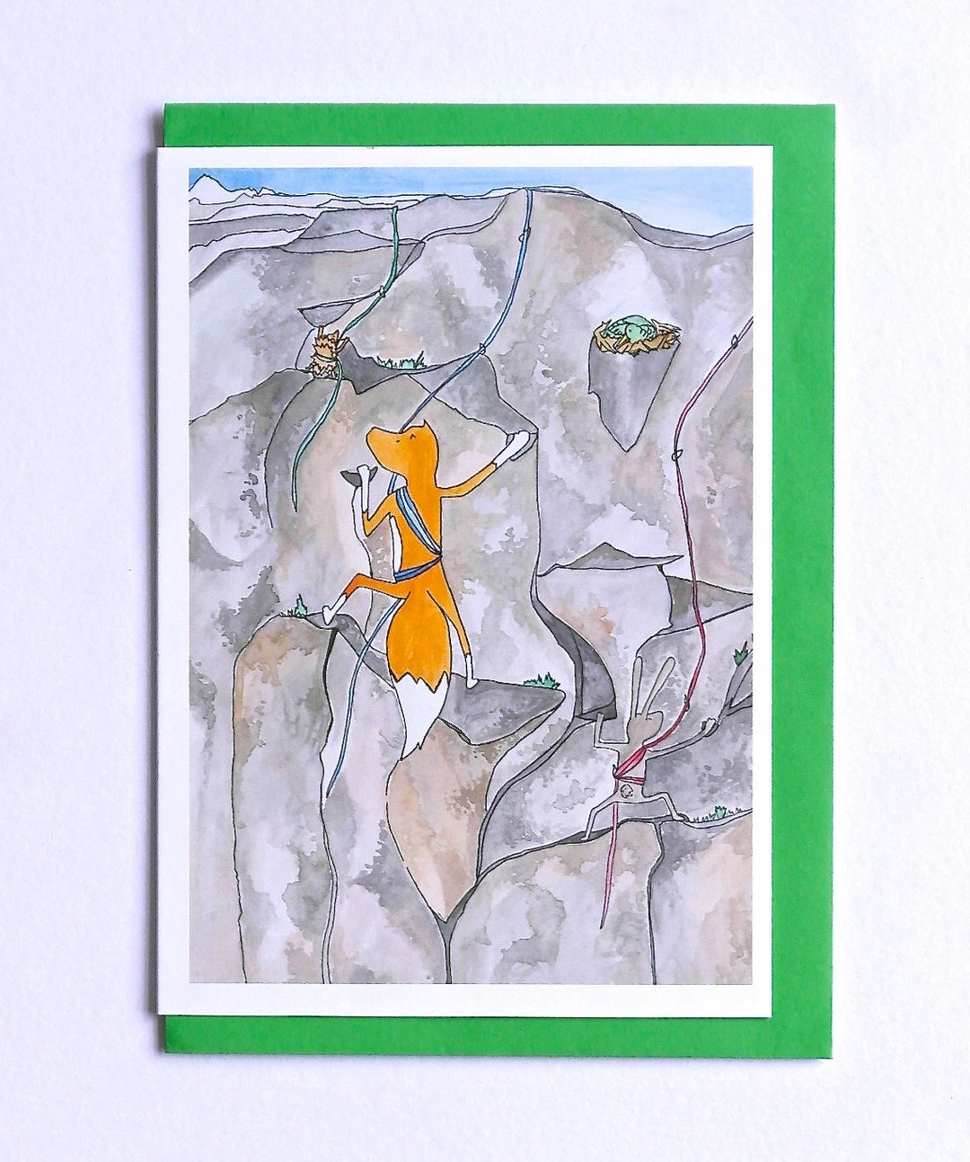 Rock Climbing Card, Climbing Card, Top Ropes Card - Etsy