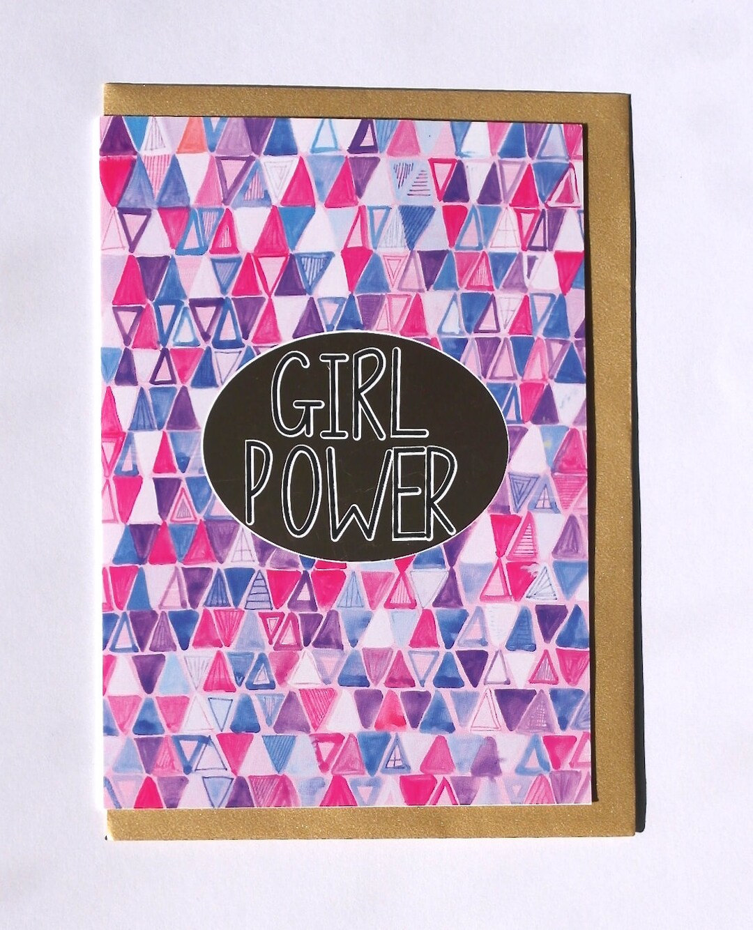 Girl Power Card, Girl Birthday Card, Pink Birthday Card ...