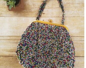 Antique beaded purse | Etsy