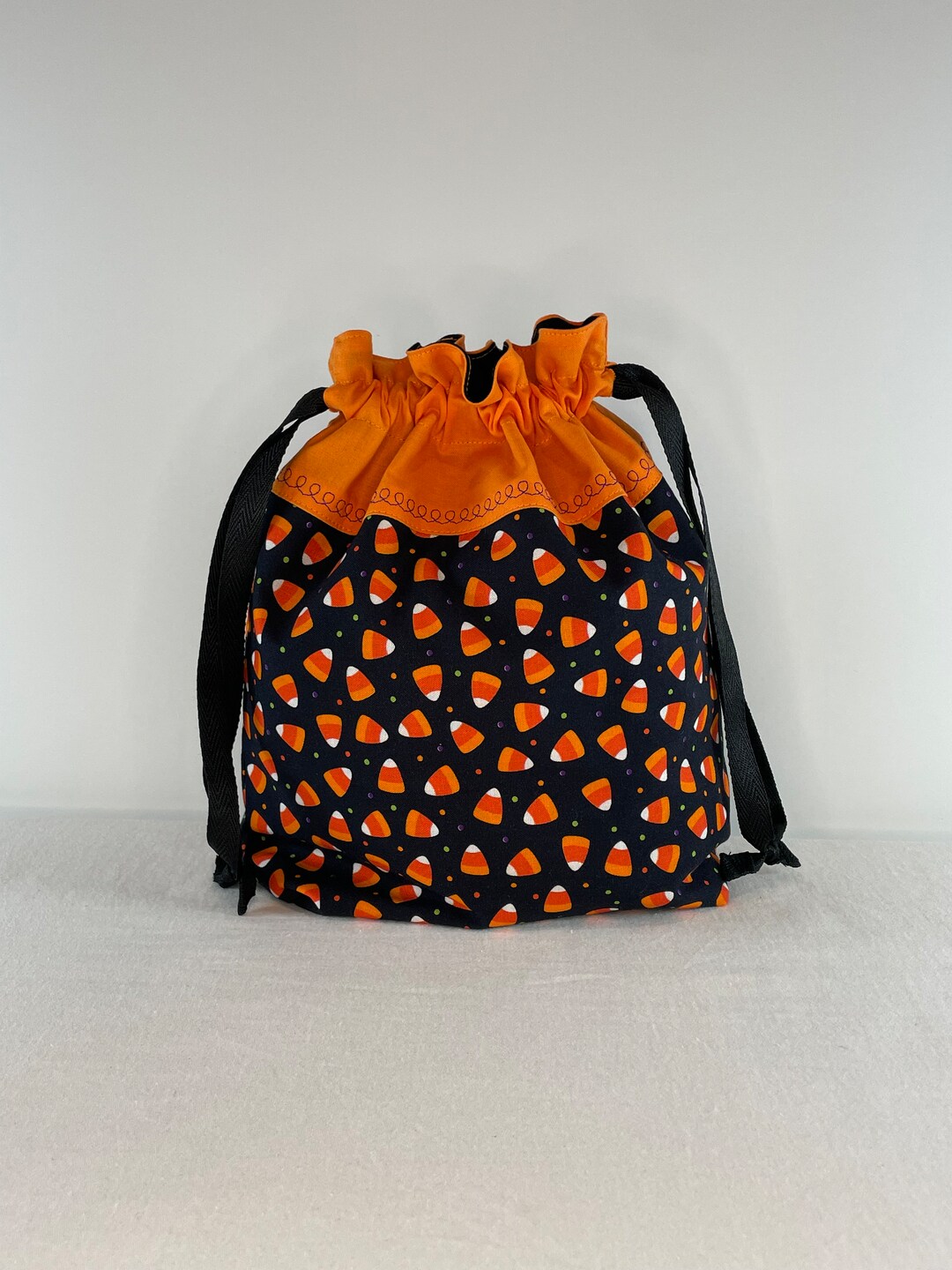 Kandy Korn Gift Bag | Candy Corn Bag | Kandy Korn Storage Bag | Reusable Gift Bag | Lined ...