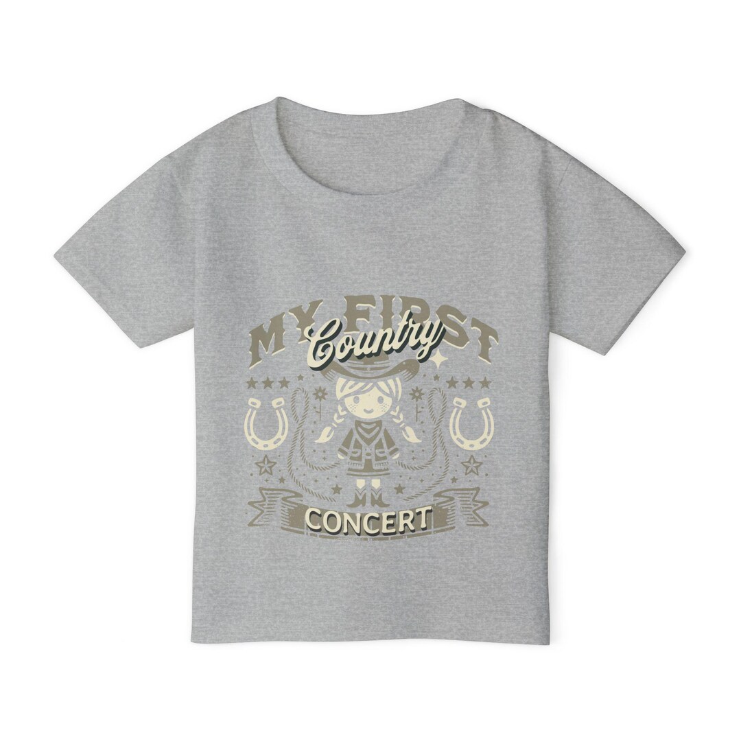 My First Country Concert - Heavy Cotton™ Toddler T-shirt - Etsy