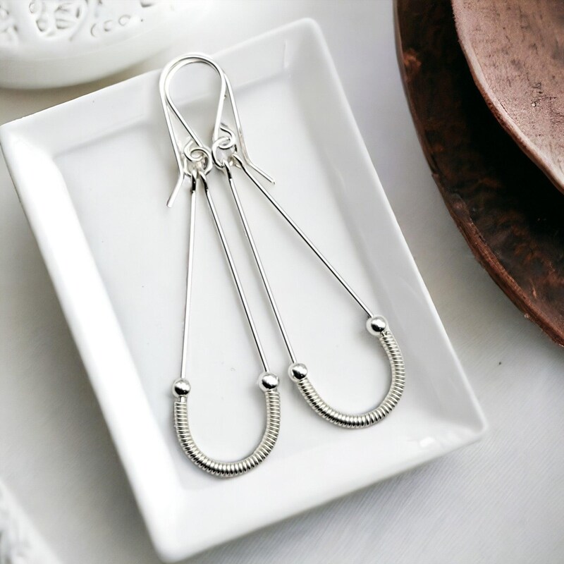 Modern Earrings - Etsy