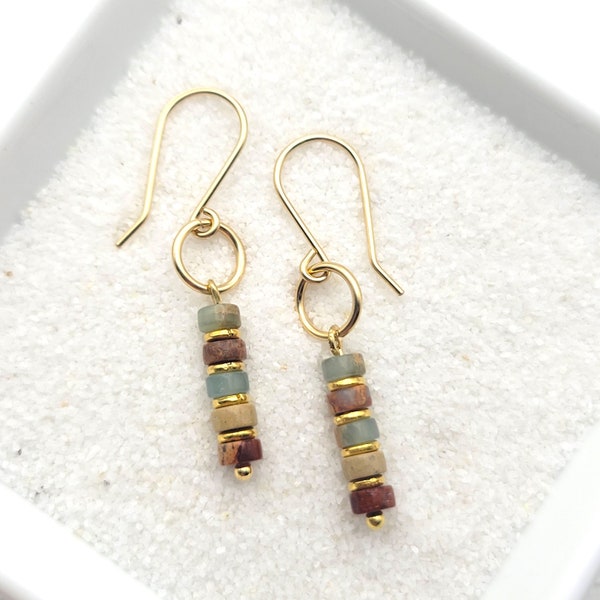 Earth Tone Earrings - Etsy