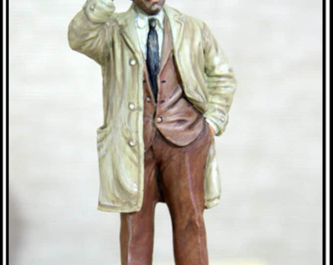 Detective Lieutenant Columbo - Hand Painted Figurine - FREE SHIPPING ...