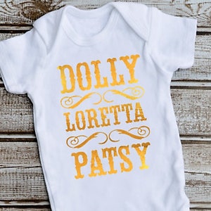 Dolly Loretta Patsy Country Music One Piece Gift Set Cowgirl - Etsy