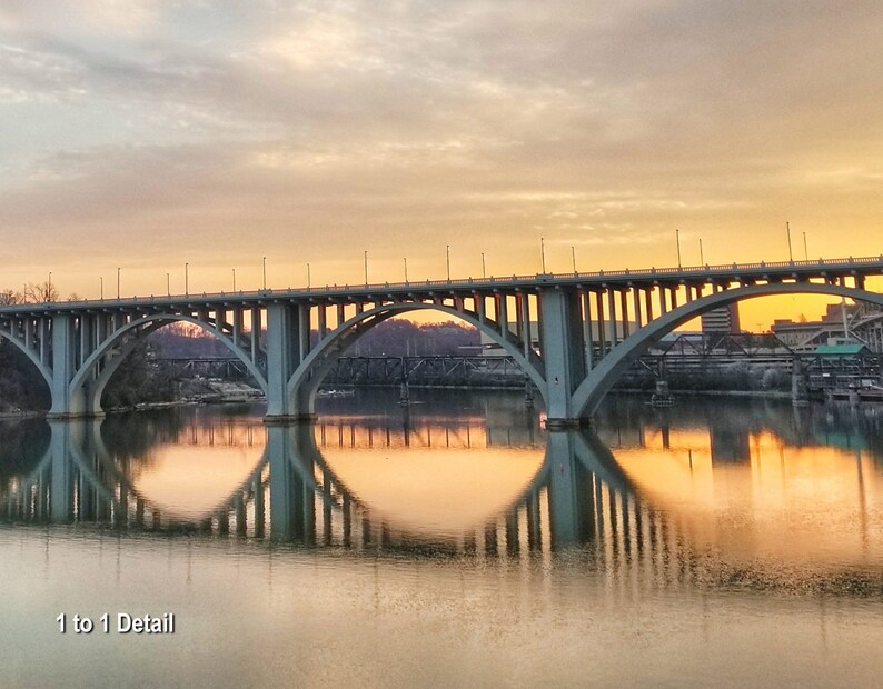 Henley Street Bridge at Sunset - Etsy