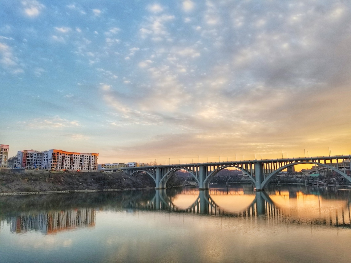 Henley Street Bridge at Sunset - Etsy