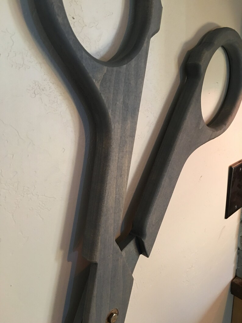 Large Wood Scissors free Shipping | Etsy