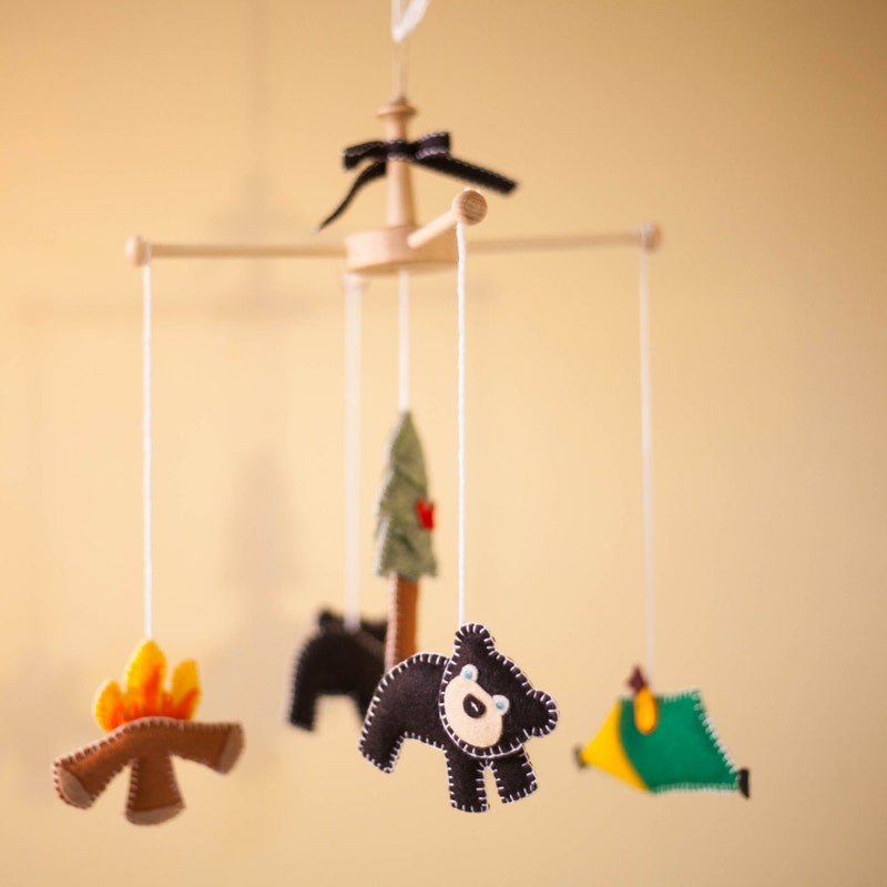 Wolf and Bear Mobile - Etsy