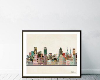 Baltimore art | Etsy