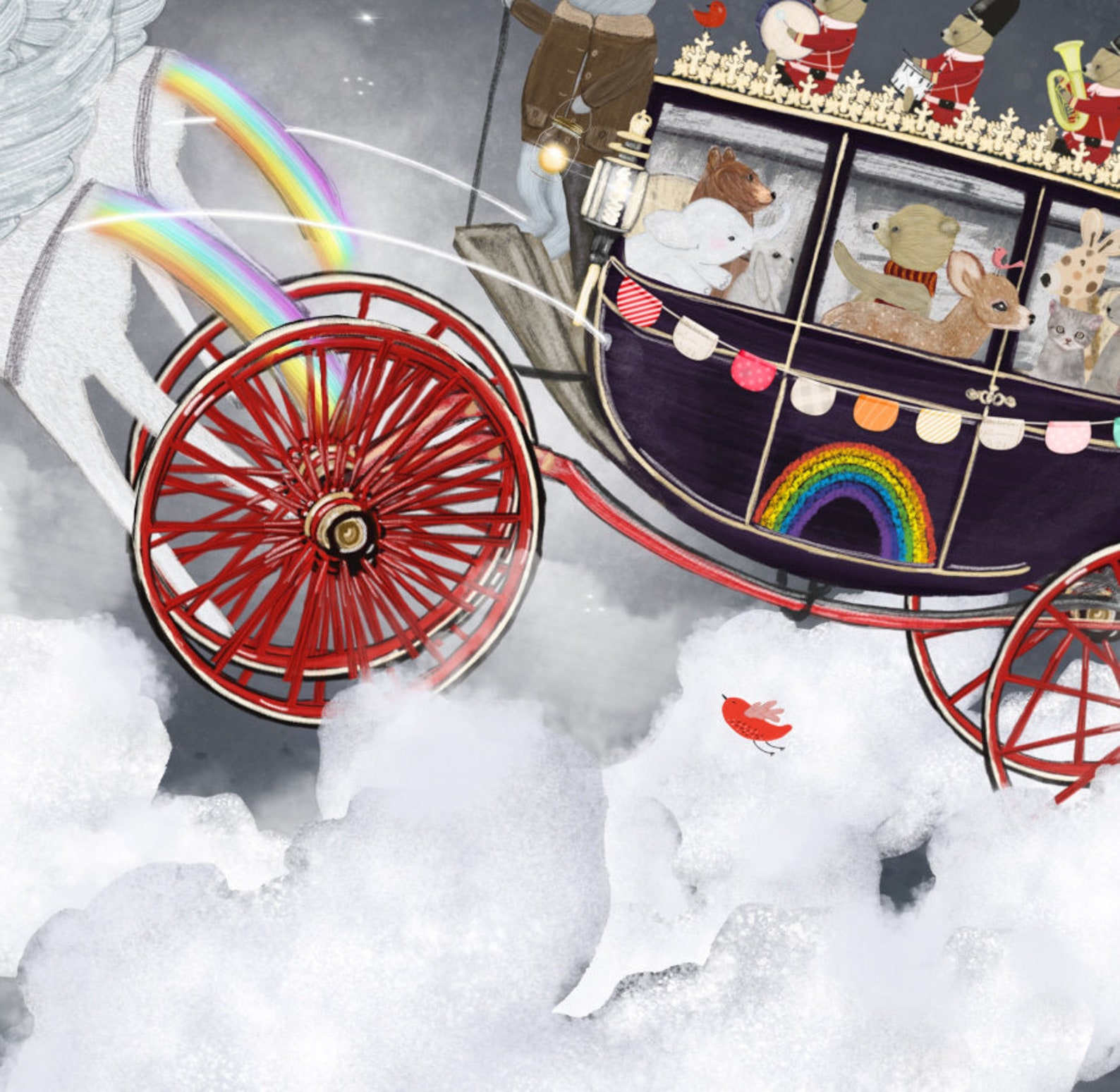 The Magical Carriage. Girls Nursery Art Girls Nursery Decor | Etsy