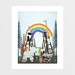 Lets All Paint A Rainbow. Nursery Art, Children's Wall Art, Fun Theme ...