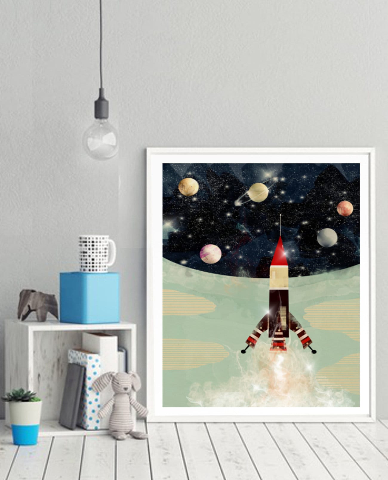 Explorer 1. Space Travel Poster Solar System Print Solar - Etsy