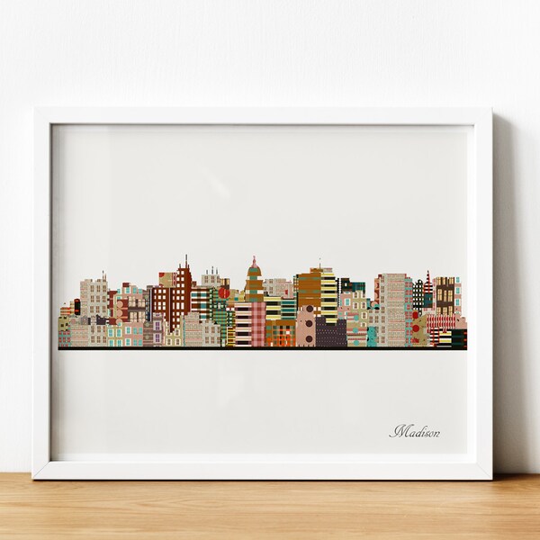 Madison Wisconsin - Etsy