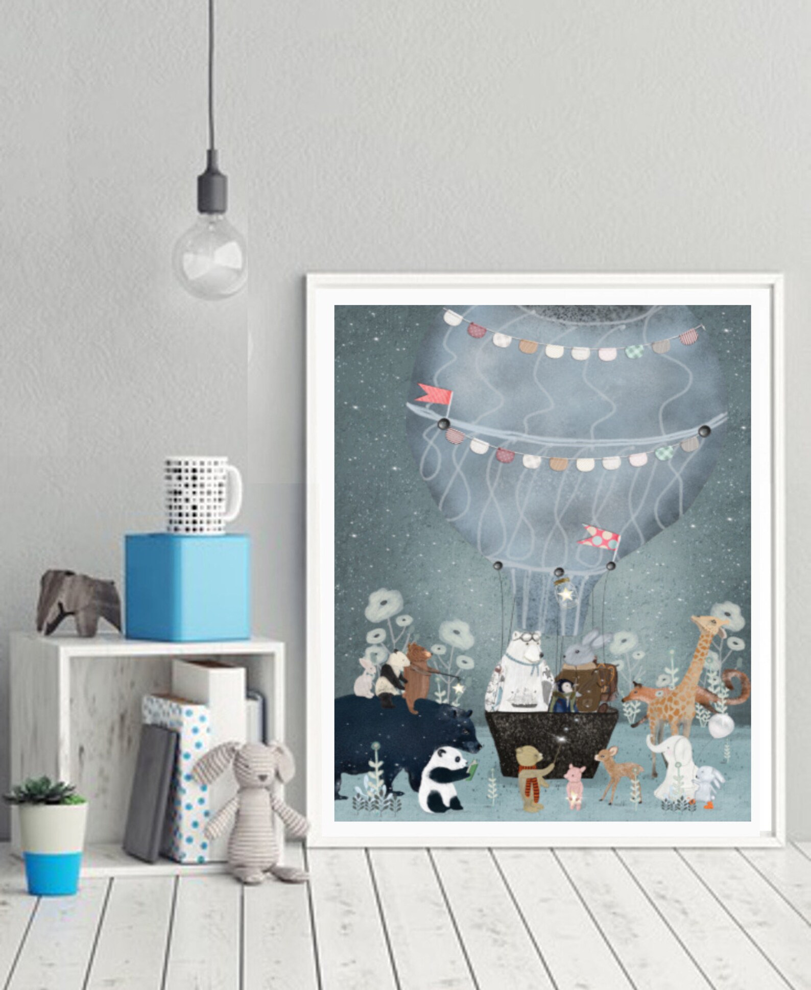 Exploring Time. Nursery Art Children's Wall Art | Etsy