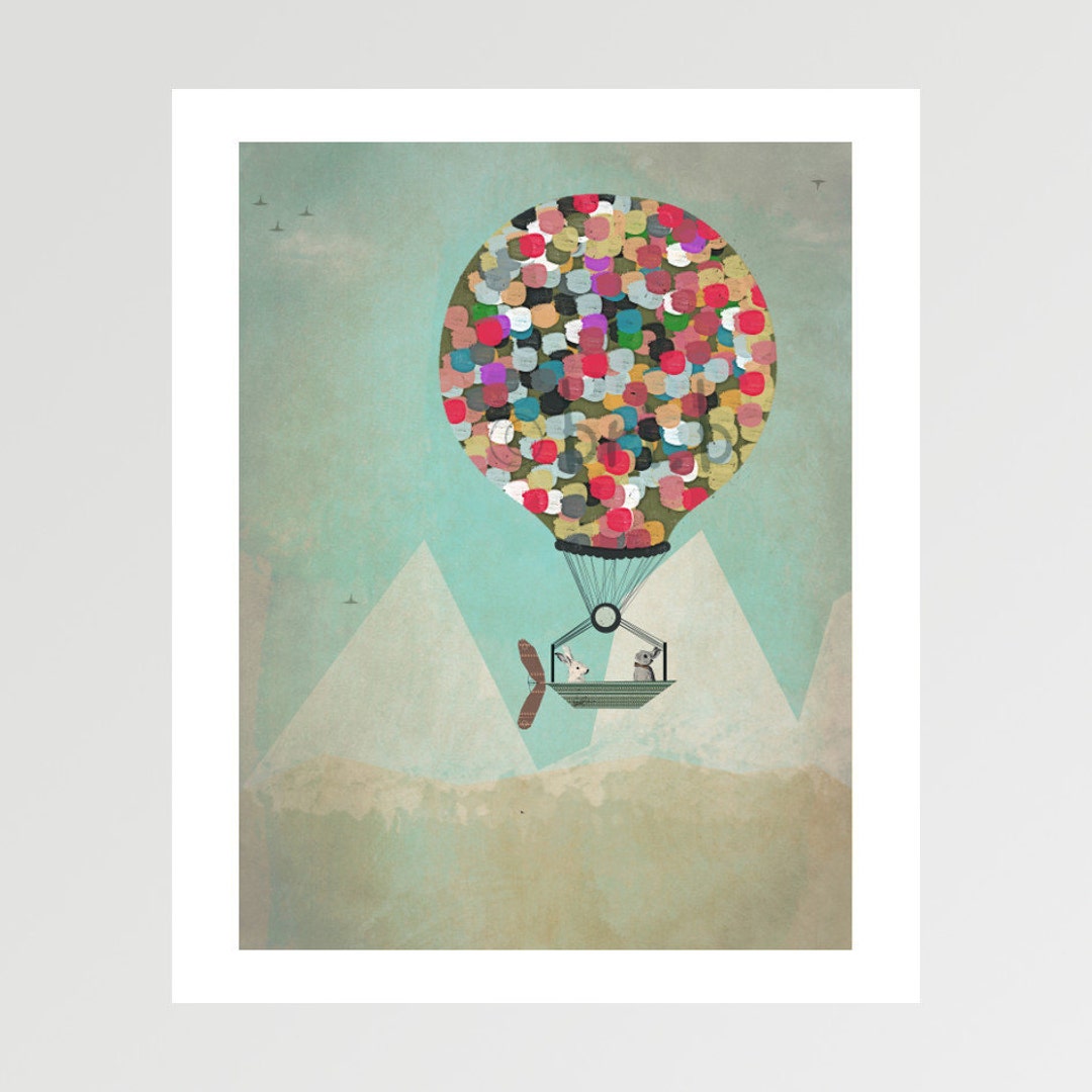 A Little Adventure. Nursery Art, Nursery Wall Art, Children's Picture ...