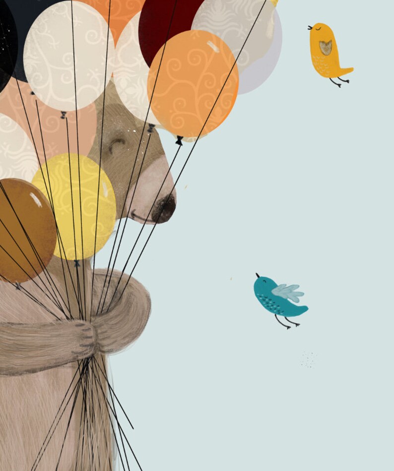 Things Are Looking Up. Children's Wall Art Nursery | Etsy