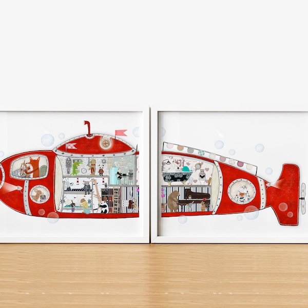 Submarine Theme - Etsy