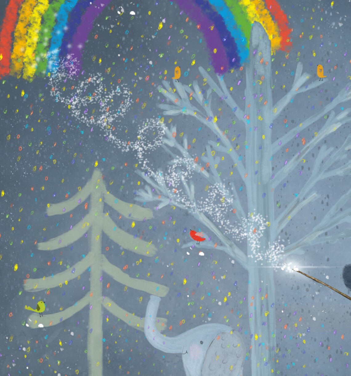 The Nature Wizard. Nursery Art Print Magical Theme Nursery - Etsy