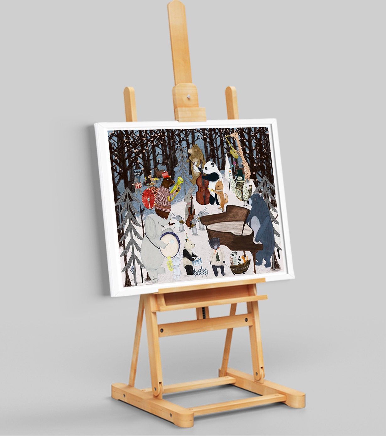 Band Camp. Nursery art Children's wall art Baby nursery | Etsy