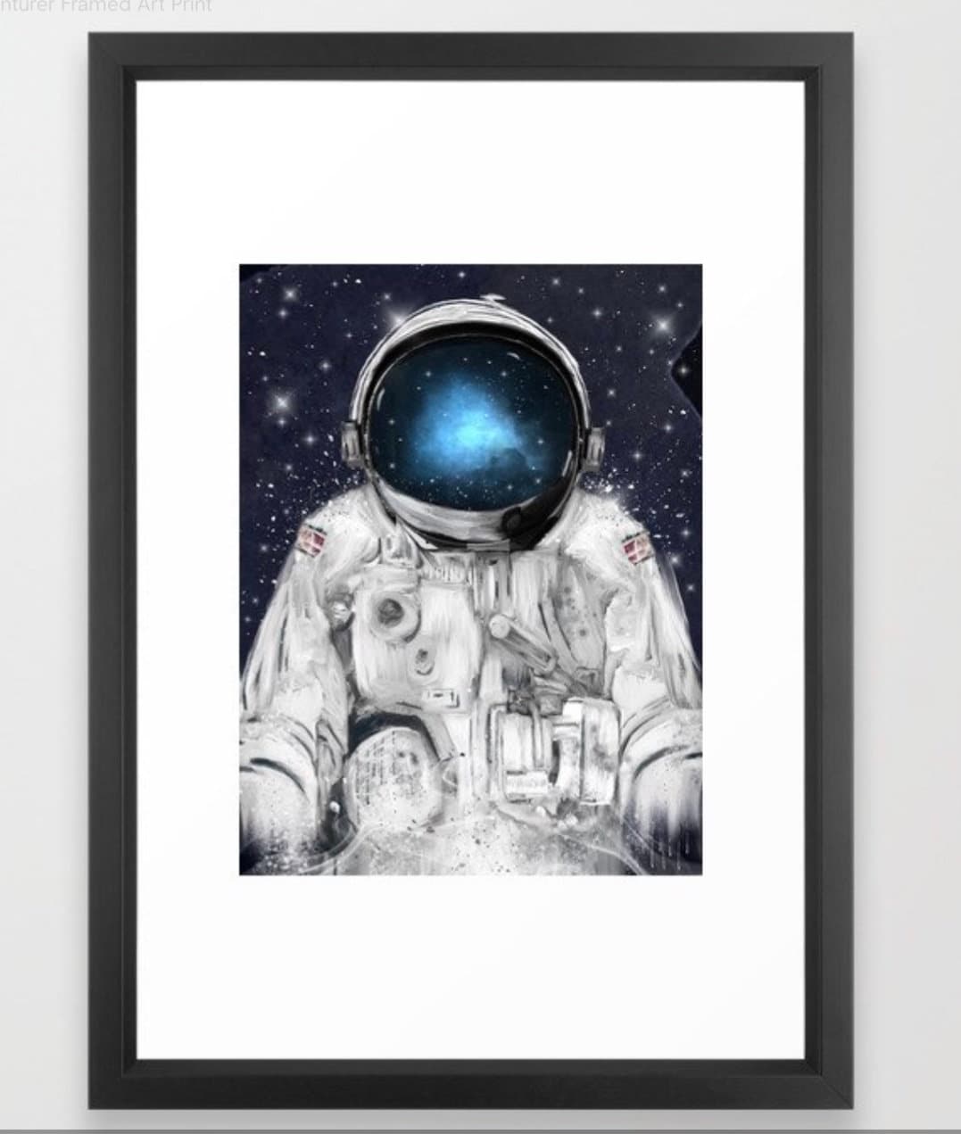 Space Adventurer. Space Art Astronauts Wall Art Adventure - Etsy